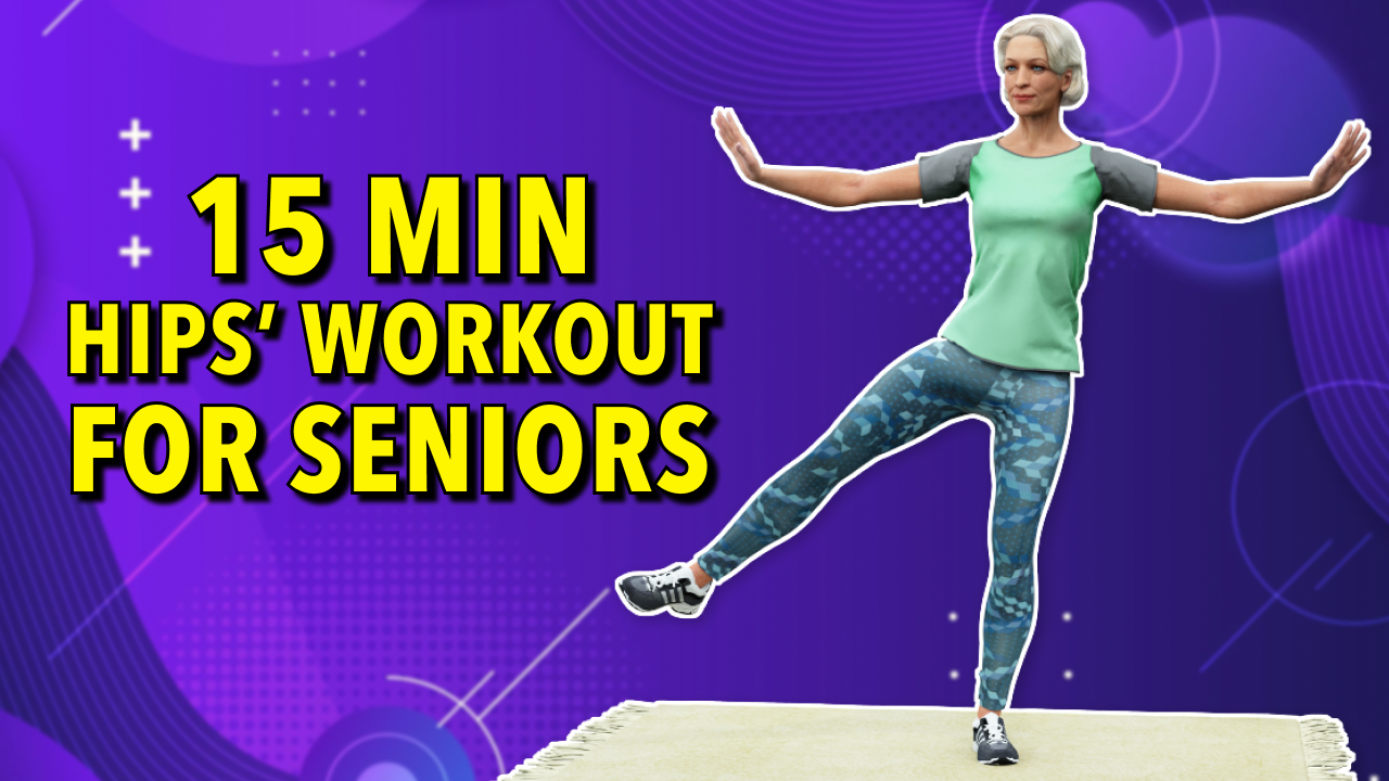 Get relief for stiff hips with this 16-min workout for seniors – Vim ...